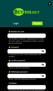 Login & Register - Bet999